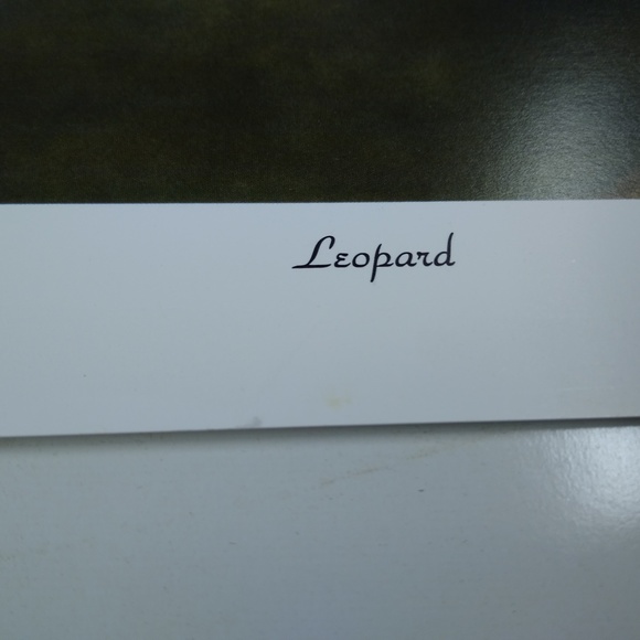 Harold Rigsby | Wall Decor | Leopard By Harold Rigsby 2150 Signed ...